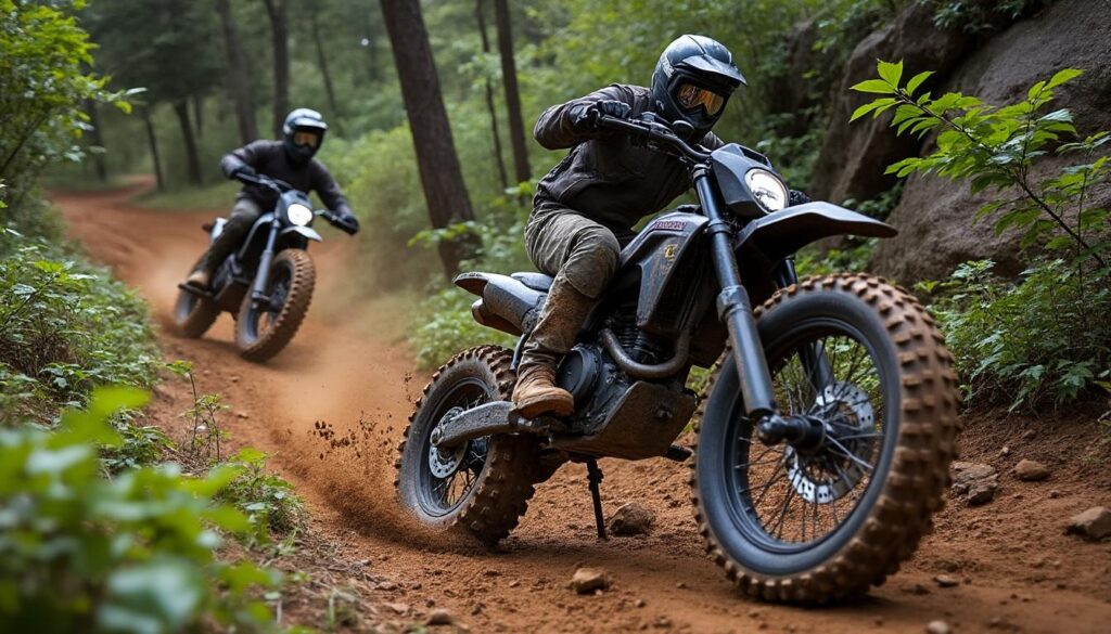 Moto Tout Terrain Mots Flchs